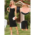 DARING DIVA Women's Elegant Spaghetti Straps Sweetheart Neck Maxi Dress ...