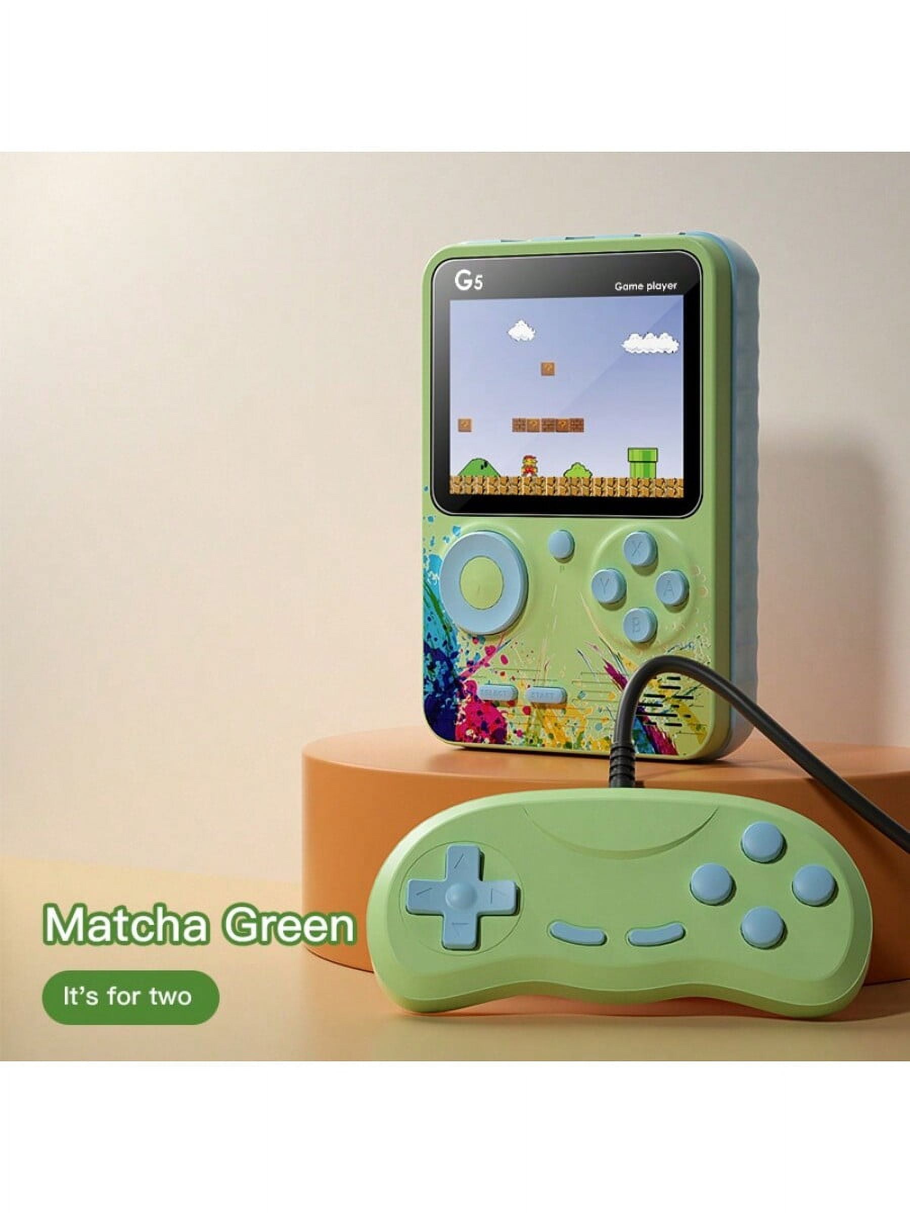G5 Macaron Portable Game Console, Mini Arcade With 500 Games, Hd Screen ...