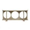 Console Table w/Faux Concrete/Stone Top in Gray Finish by Pulaski ...