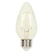 Westinghouse 3319300 25-Watt Equivalent F15 Dimmable Clear Filament LED Light Bulb with Medium ...