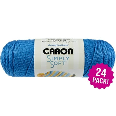 Caron Simply Soft Solids Yarn - Soft Green, Multipack of 24 - Walmart.com
