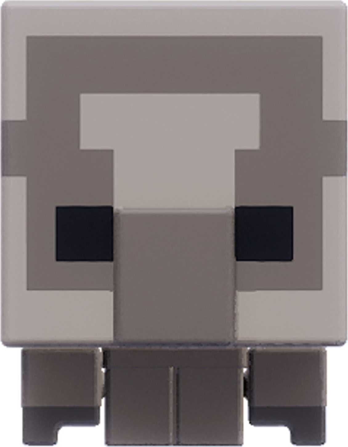 Minecraft Legends Stone Golem Mini Action Figure, Mob Head Minis Toy ...