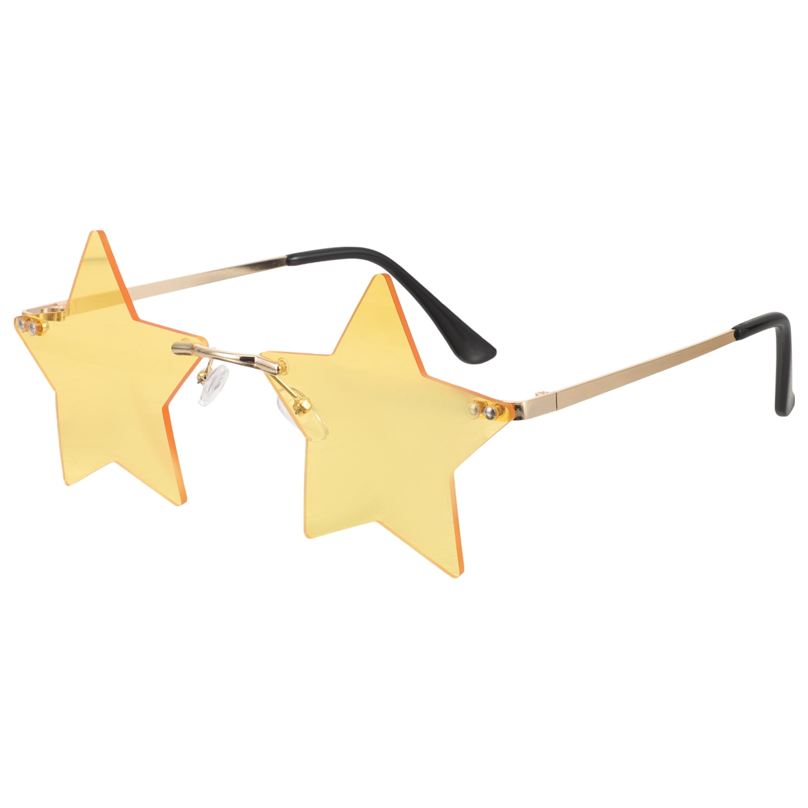 Click here for Qusenong Star Sunglasses Rimless Sunglasses Beach... prices