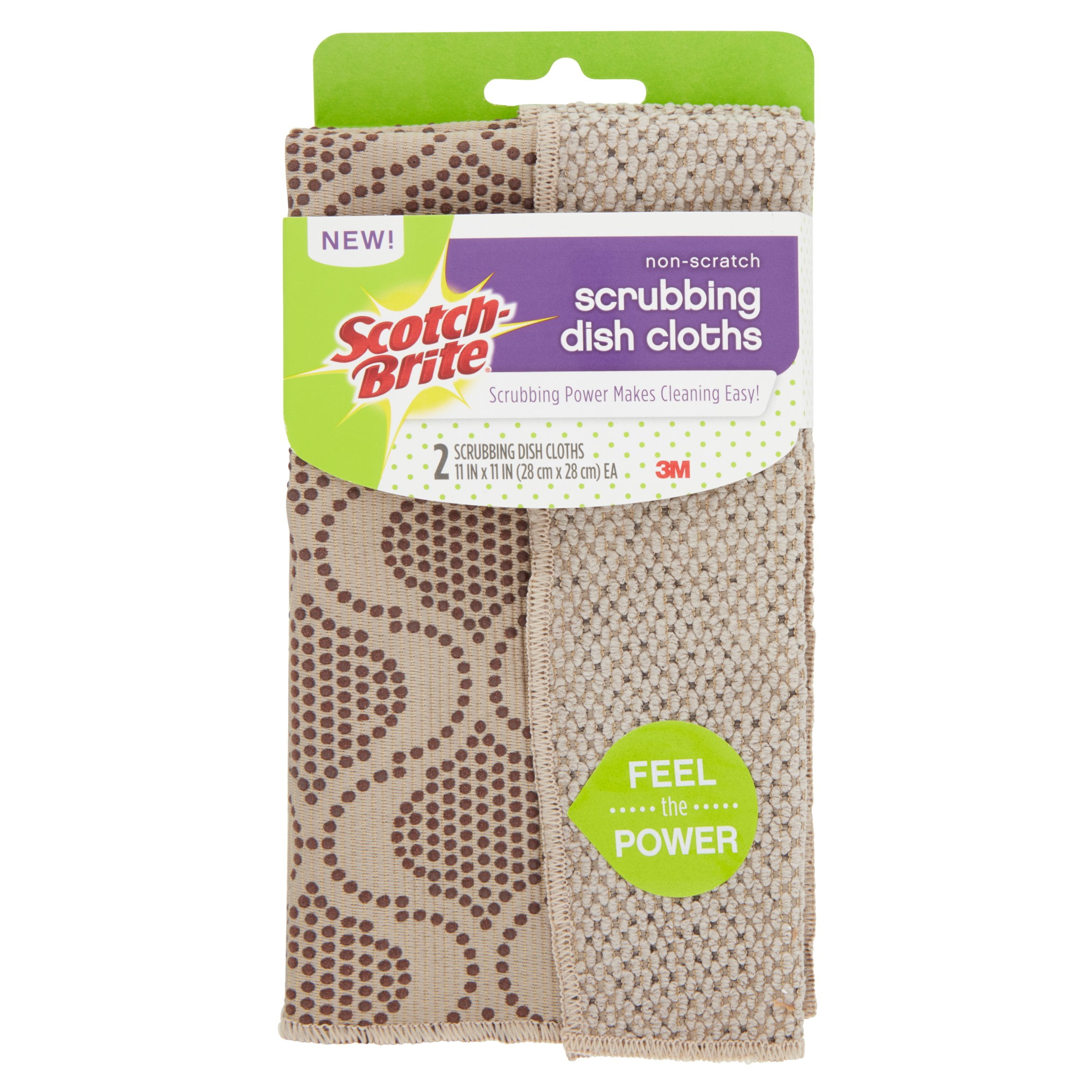 Scotch-Brite Non-Scratch Scrubbing Dish Cloths, 2 count - Walmart.com