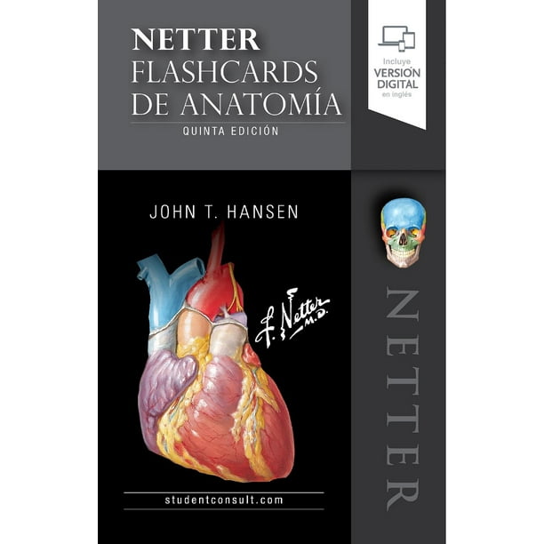 Netter Flashcards de Anatomía 5ta Edición Elsevier 9788491136552 ...