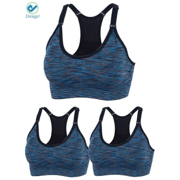 Women's Genie Bra (TM) 3 Pack of Comfort Sports Bras - Walmart.com