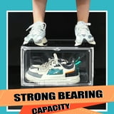 Clear Sneaker Box: Acrylic Stackable Shoe Box with Lids 1 Pack ...