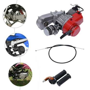 Miumaeov 2 Stroke 49CC Racing Engine Motor For Mini Pocket Bike Quad ...