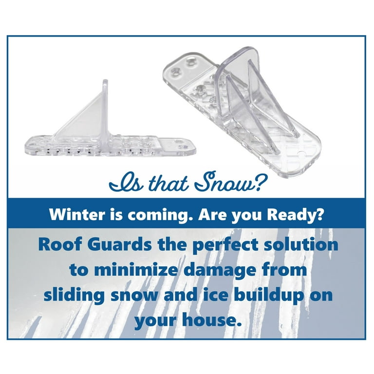 Heavy Equipment Snow Plows Green Plastic Mini Roof Snow Guards - 10 ...