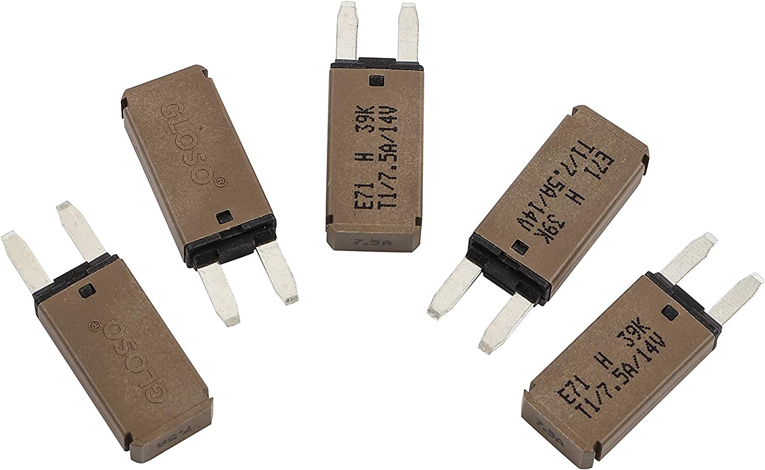 WirthCo 24105 ATM Mini-Fuse - 5A Tan, Pack of 5 - Walmart.com