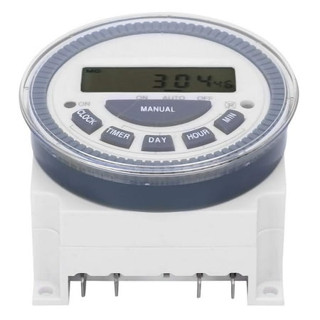 TM619H-2 Digital Timer Switch Programmable Digital LCD Power Timer ...