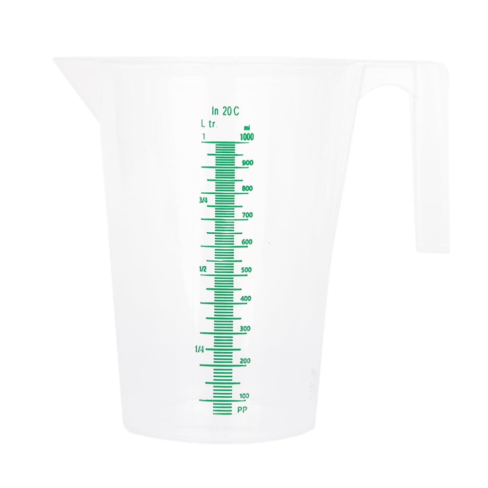 GROWDOTS 1000 ml Clear Measuring Pitcher, Plastic, Multipurpose ...