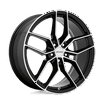 Petrol P5C 18X8 5X115 40Et 72.1Cb Gloss Black W/ Machined Face Wheel ...