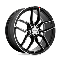 Petrol P5C 18X8 5X115 40Et 72.1Cb Gloss Black W/ Machined Face Wheel ...