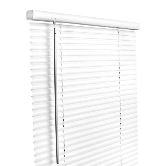 Vinyl 1 in. Mini-Blinds, 35 x 64 in. White Cordless - Walmart.com