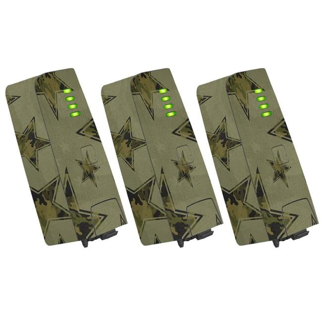 MightySkins PAANABAT-Army Star Skin for Parrot Anafi Drone Battery ...