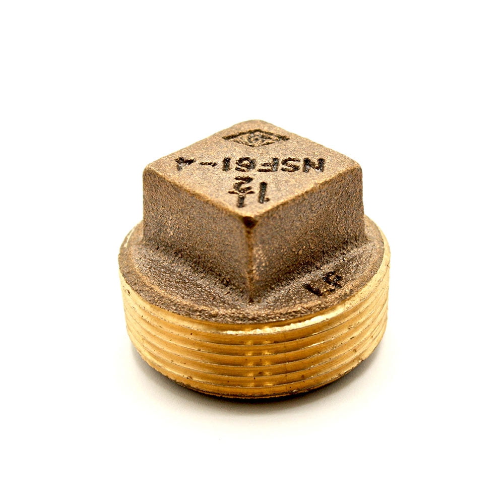 Thrifco 9318093 3/4 Brass Plug - Walmart.com
