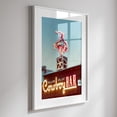 Affixzi Vintage Cowboy Bar Artwork: Western Decor for Jackson Hole ...