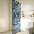 Blue Ocean Anchor Coral Shell Window Privacy Film, Rainbow Film ...