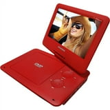 Sylvania Sdvd9020b-red 9" Portable Dvd Players With 5-hour Battery (red ...