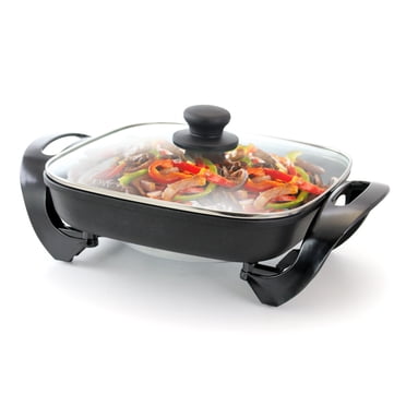 Chef's Secret Precise Heat? 16" Rectangular Non-Stick T304 Stainless ...