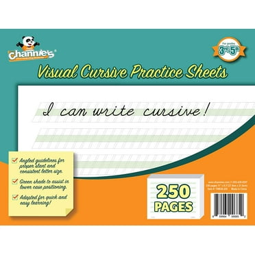 Cursive Handwriting Workbook - Learn Your Third Grader to Write - Ages ...