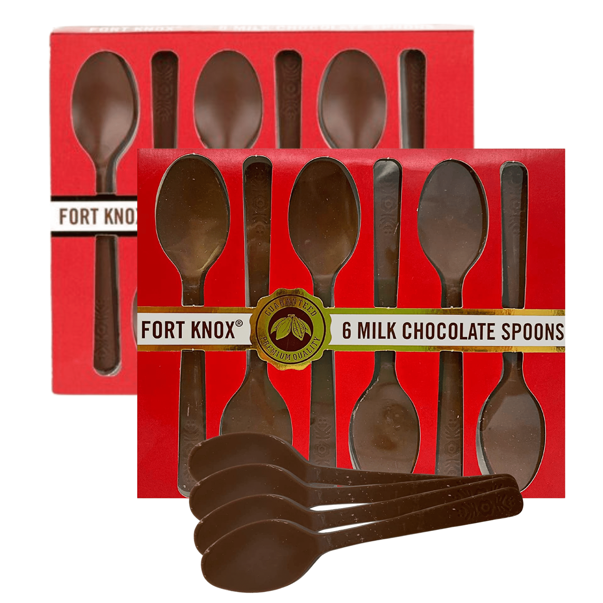 Solid Milk Chocolate Stirring Spoon Assortment, Edible Spoons for ...