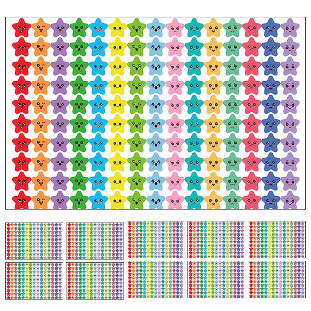 Click here for Deepcraff 30 Sheets Decorative Star Stickers Five-... prices