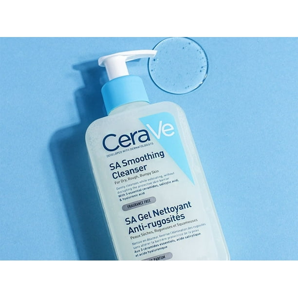 Cerave Sa Smoothing Cleanser Face And Body Wash With Salicylic Acid ...
