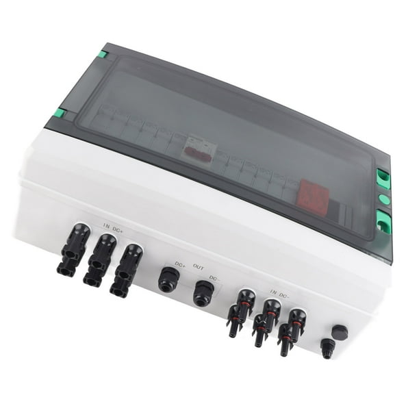 PV Combiner Box,6 String Photovoltaic Combiner Solar Panel PV Combiner ...