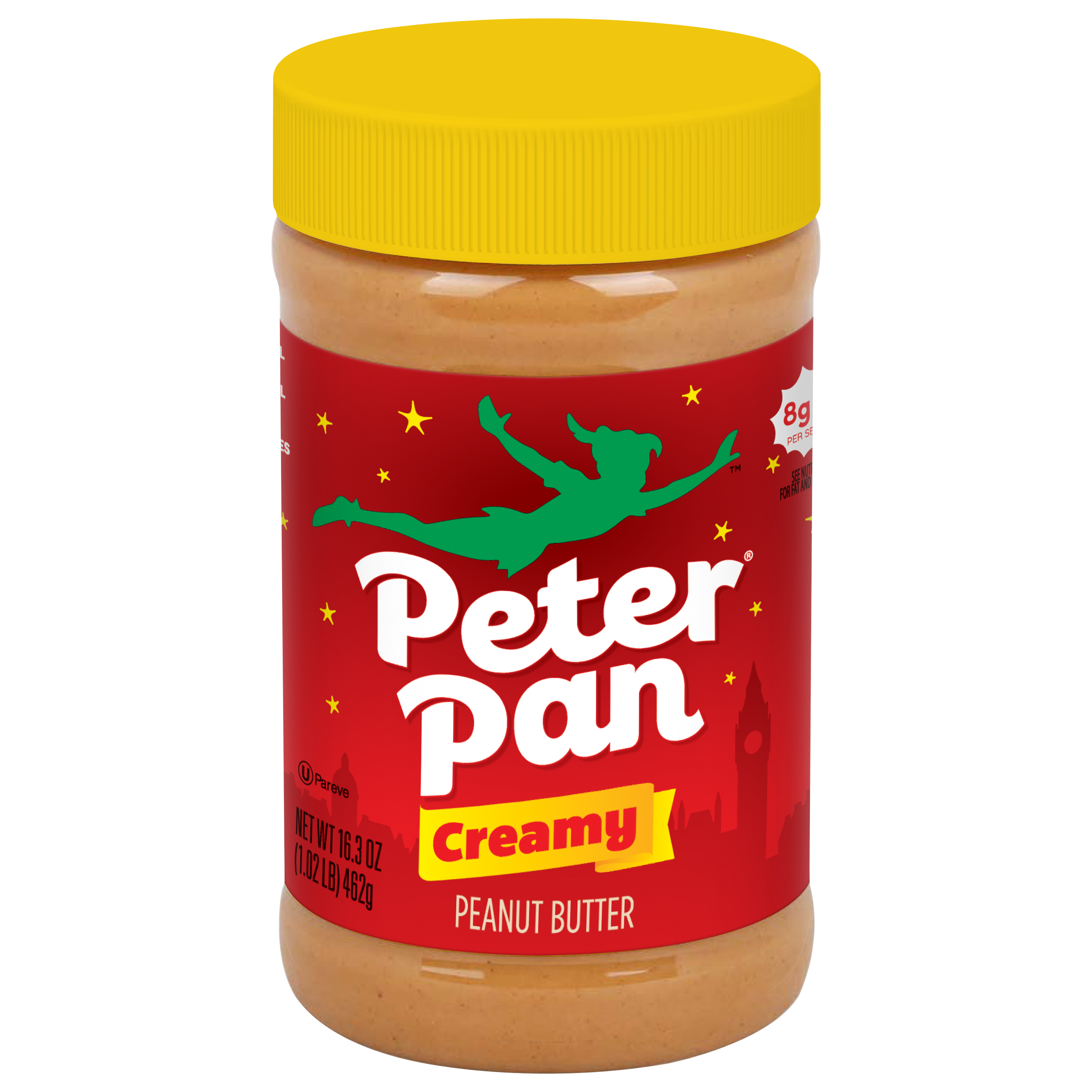 Peter Pan Creamy Peanut Butter Gluten Free Peanut Butter 16 3 OZ Jar