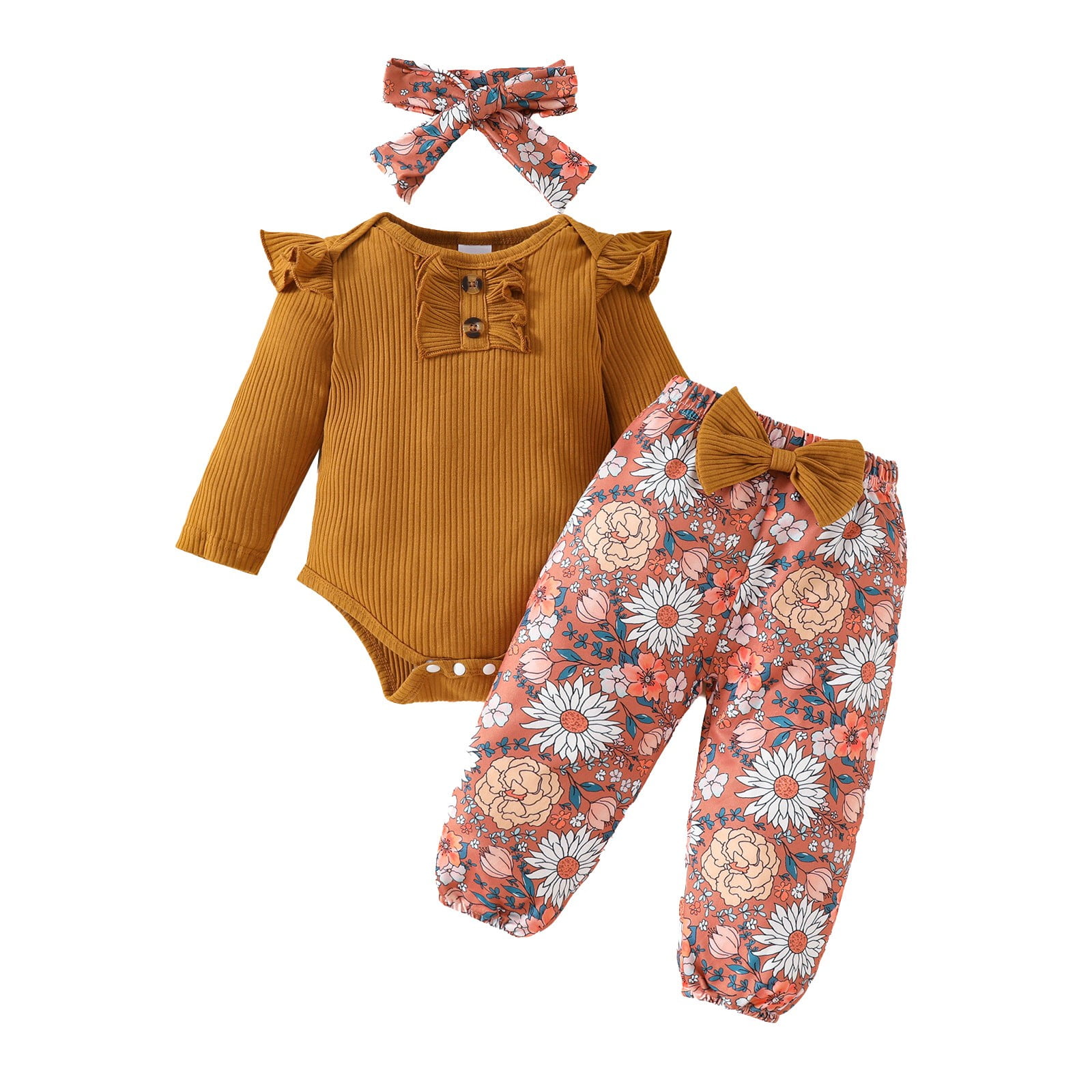 Click here for 2dxuixsh Baby Girl Clothes Girl Outfit Long Sleeve... prices