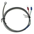 9 x 6mm Probe Ring K Type Thermocouple Temperature Sensor 1 Meter long ...