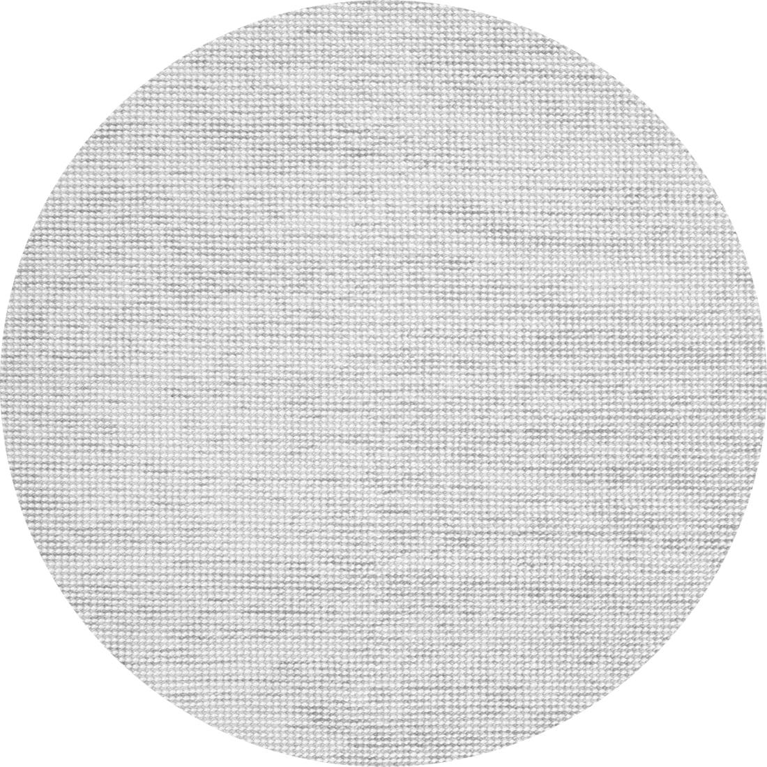 Ahgly Company Indoor Round Solid Gray Modern Area Rugs, 8' Round ...