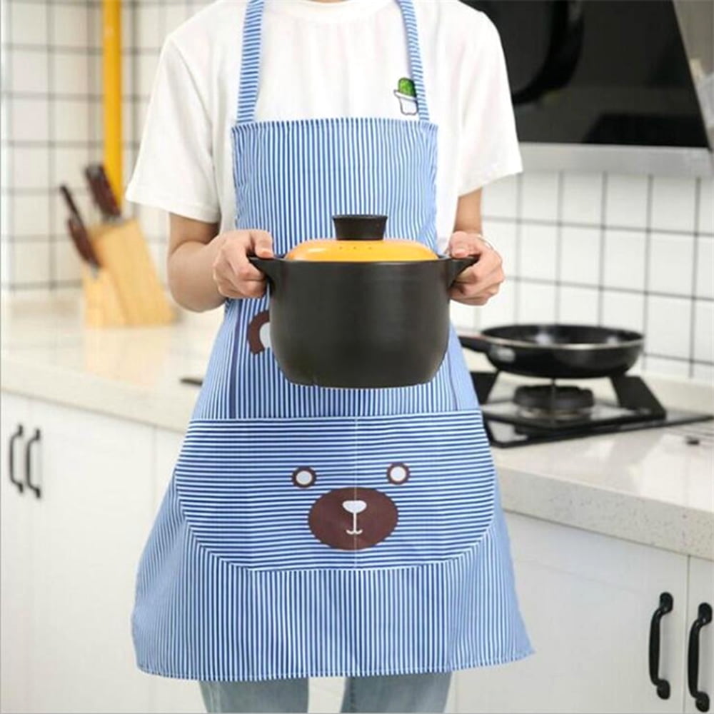 Click here for Yeacher Unisex Apron With Pockets Cartoon Cute Bea... prices