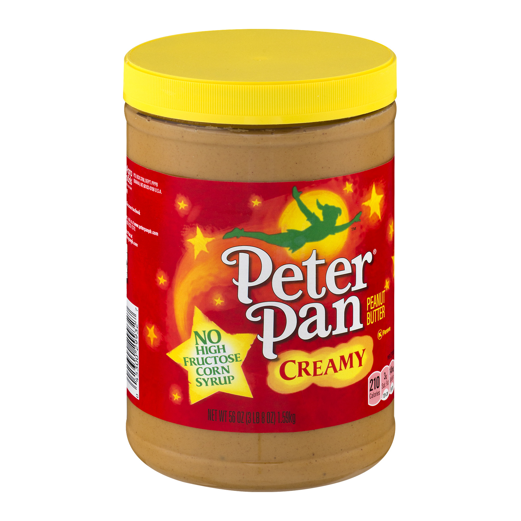 Peter Pan Original Creamy Peanut Butter Spread 56 Oz Walmart