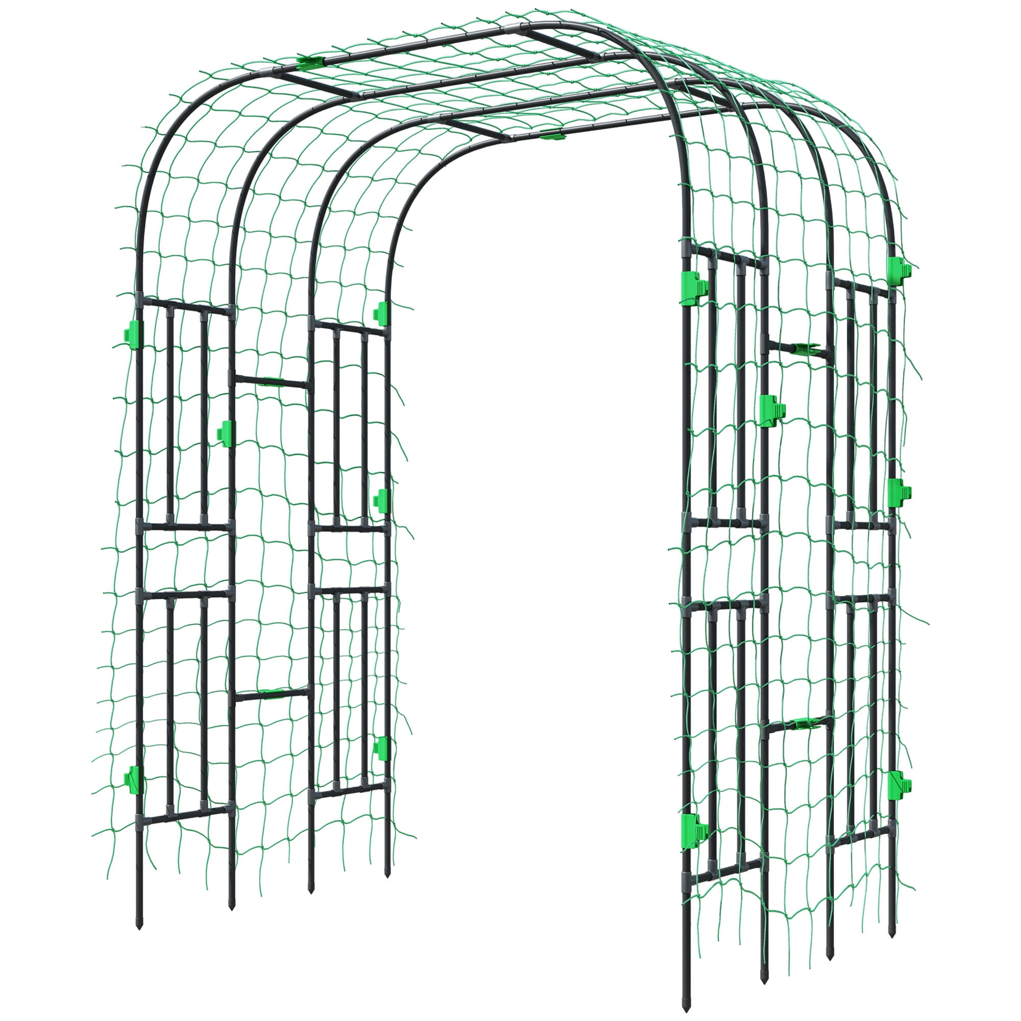 Click here for Cosotower Arched Garden Trellis  8 Ft Tall Metal P... prices