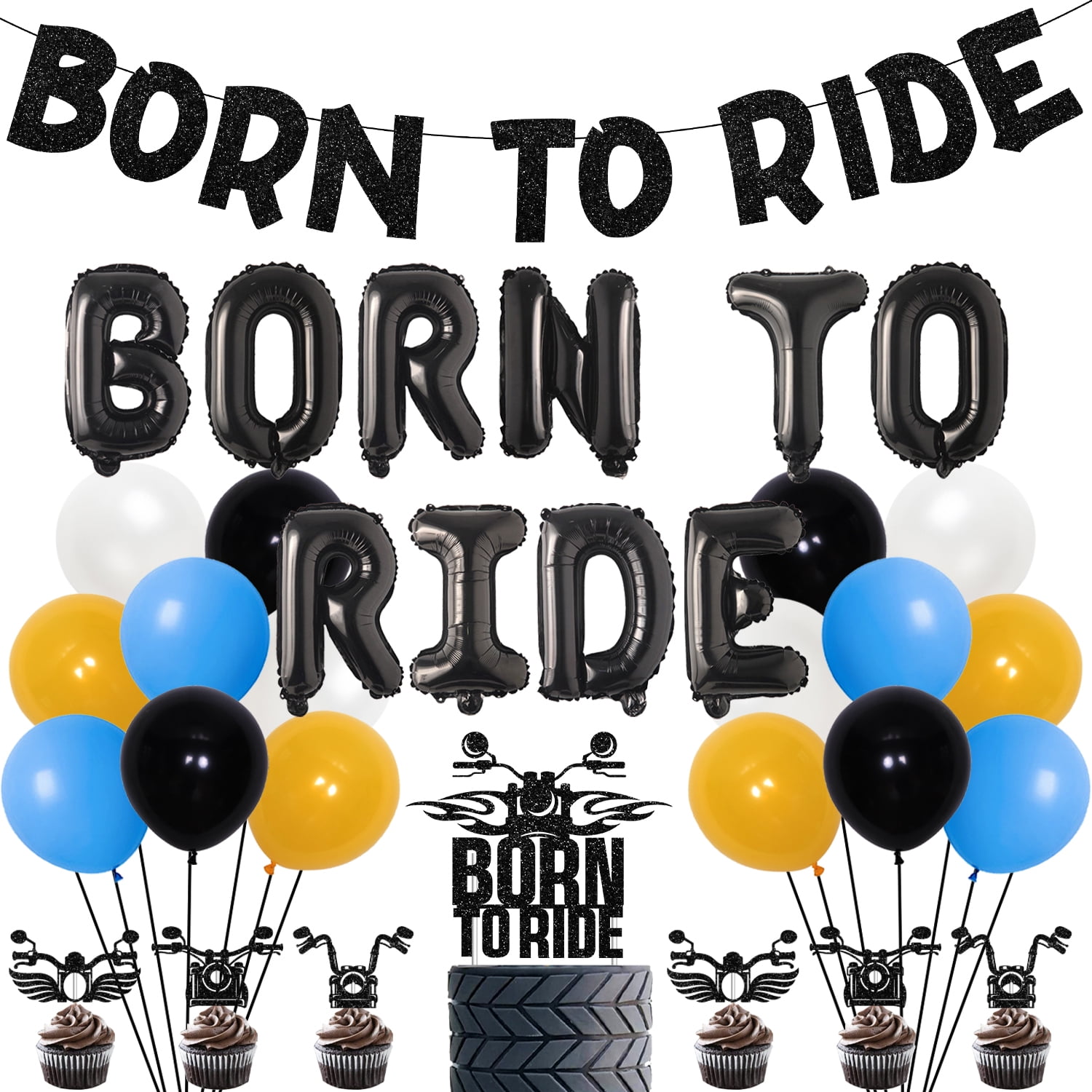 Dirt Bike Birthday Party Decoration for Boys, Motocross Racing Party ...