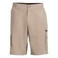Burnside Men's Microfiber 10" Cargo Shorts, Waist Sizes 30"-40", Mens ...