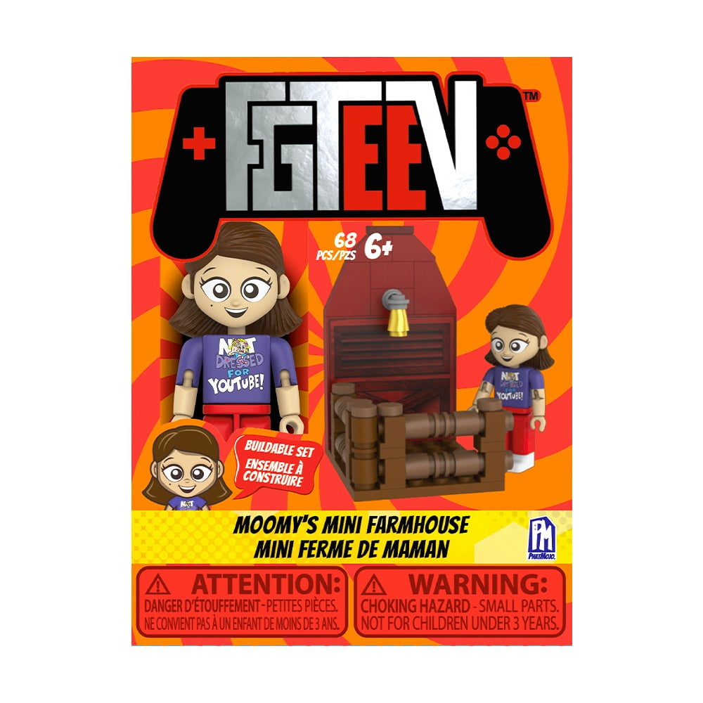 FGTeeV - Moomy's Mini Farmhouse Single Figure Buildable Set (One 2.25 ...