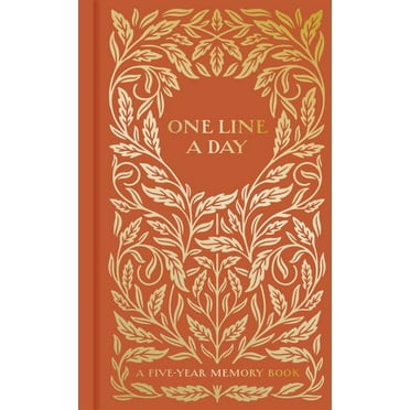 One Line a Day Canvas One Line a Day: A Five-Year Memory Book ...