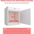 Pull Out Cabinet Organizer 14" W x 21" D 2-Tier Individual Slide Out ...