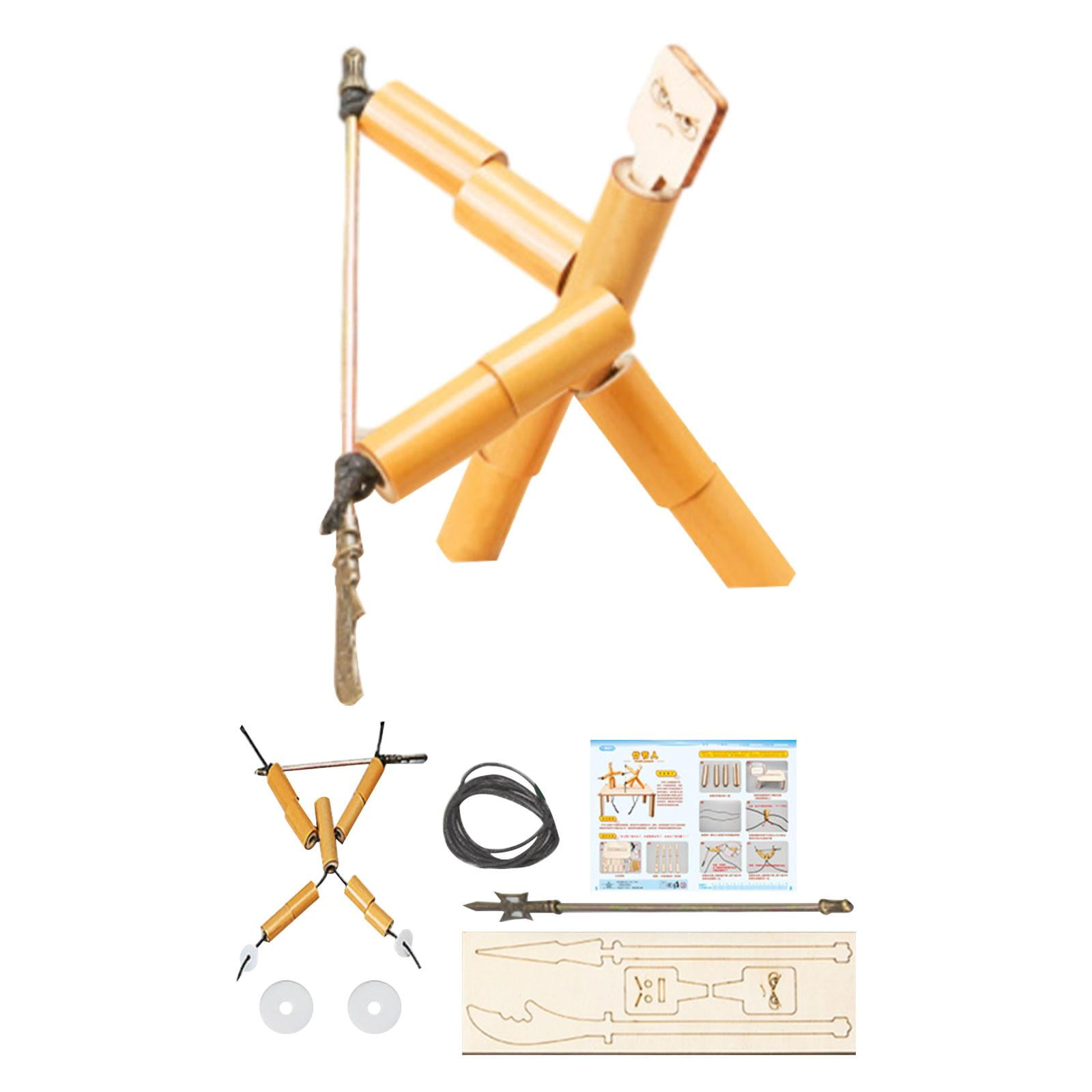 Click here for Yinanstore Bamboo Man Battle Wooden Fencing Puppet... prices