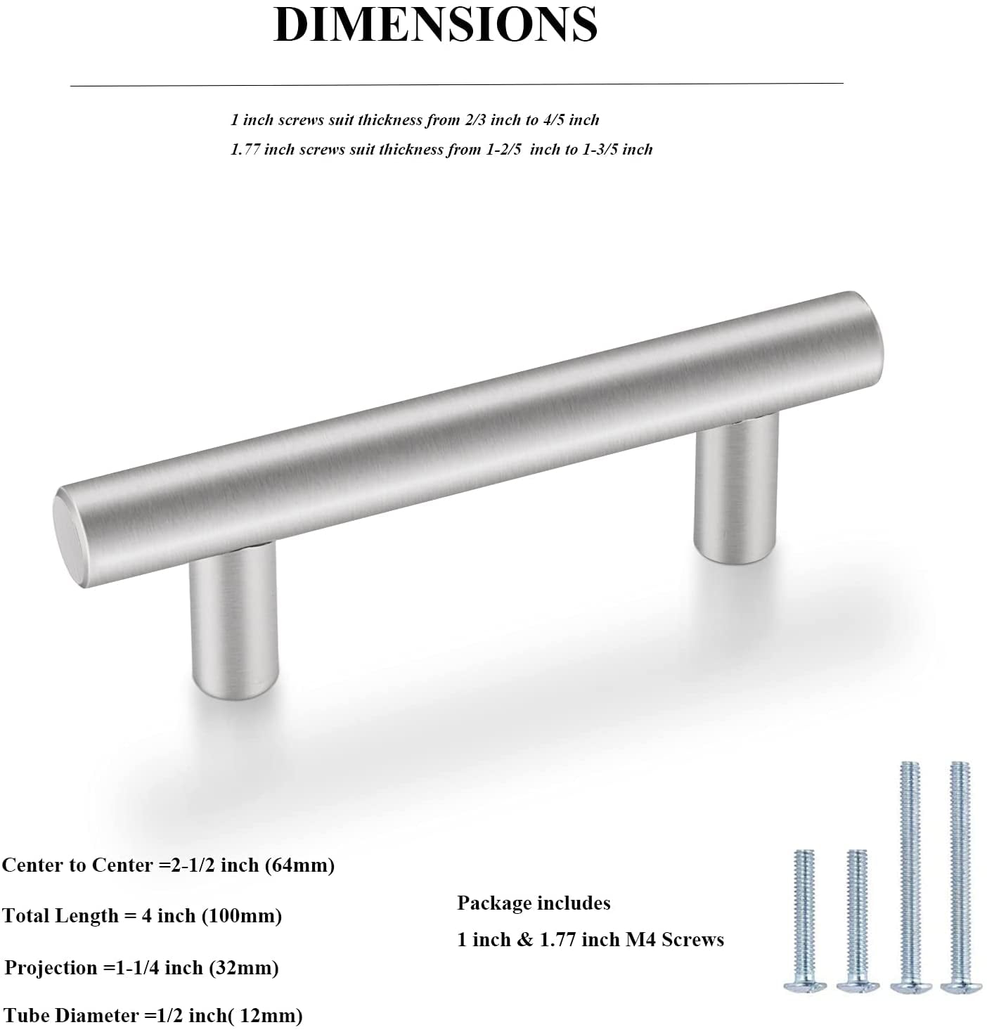 2 Inch Cabinet Pulls