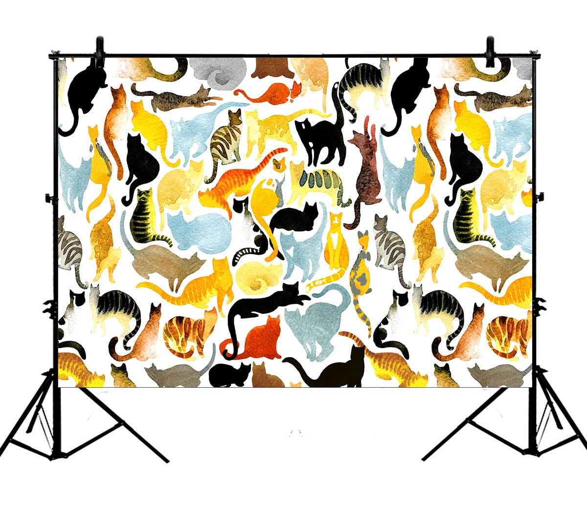 YKCG 7x5ft Cute Kitten Funny Animals Cat Photography Backdrops ...