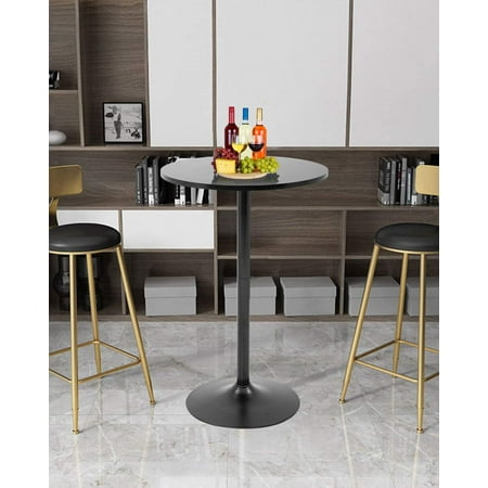 Modern Bar Table Kitchen Dining Table Round Pub Table Hydraulic Dining ...
