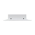BUILDMART - 10x6 Modern AC Vent Cover - Decorative White Aluminum Air ...