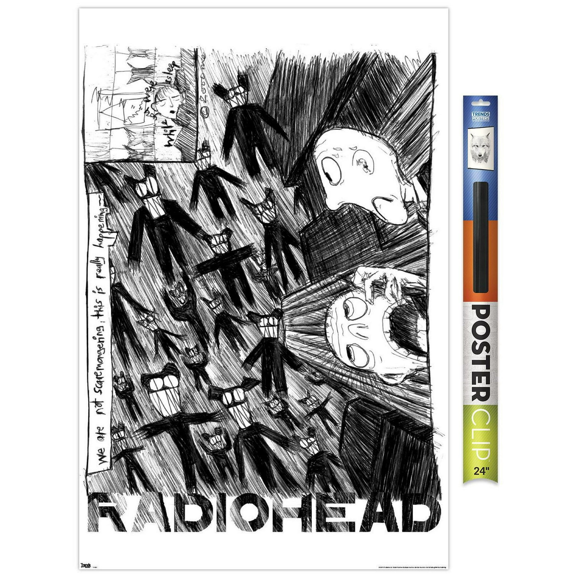 Click here for Trends International Radiohead - Scribble Wall Pos... prices