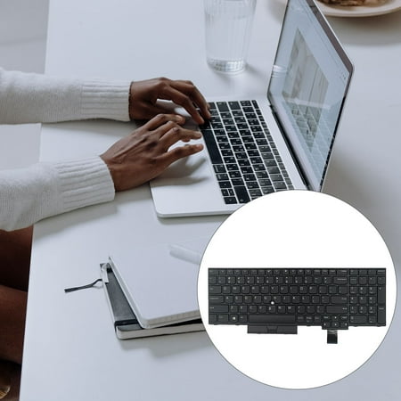 Black Frame Laptop Keyboards Smooth Surface Input Material: The Fluent ...