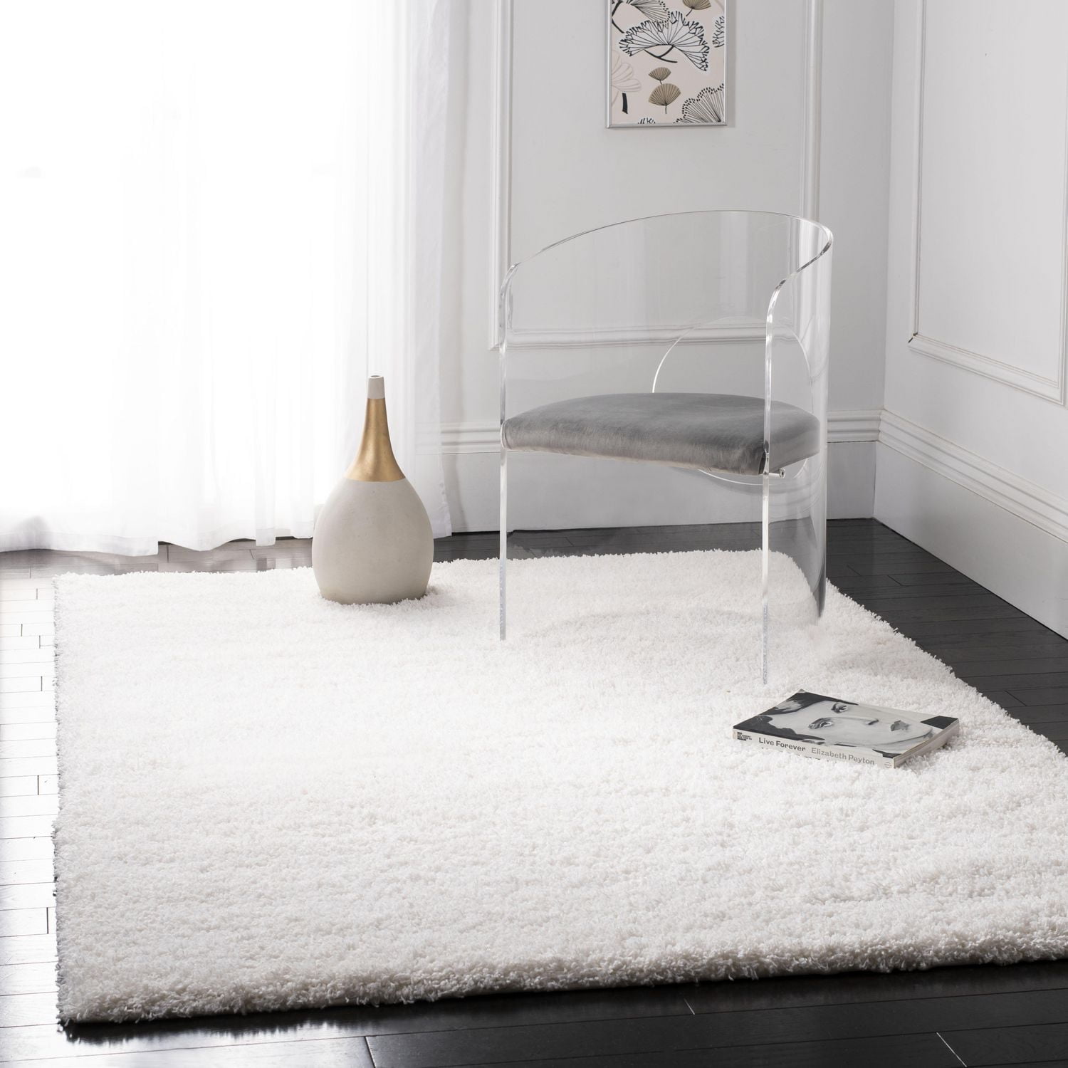 Click here for Safavieh California Solid Plush Shag Area Rug 4 X... prices